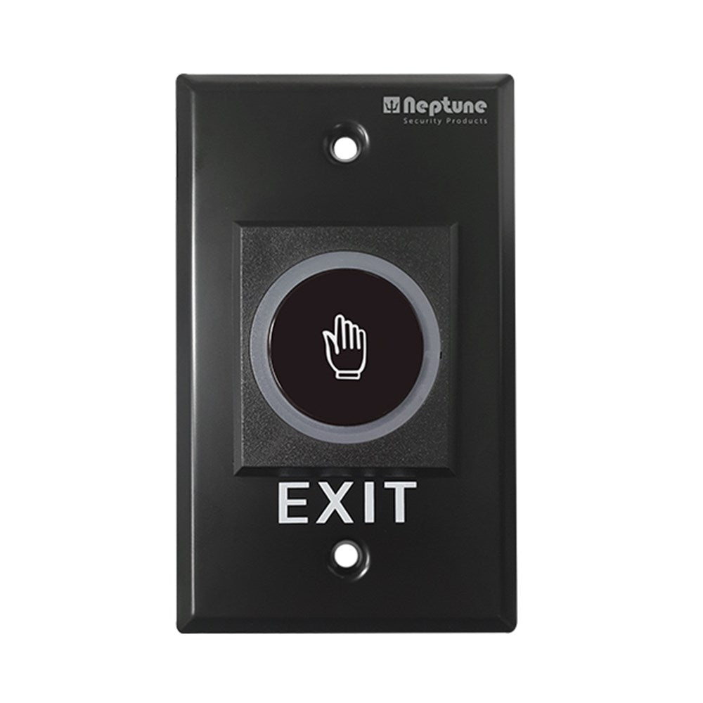 Neptune Touchless Exit 12-24V, ANSI, NO/NC/C, LED 0.7mm SS Black ...